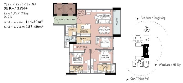 Heritage Westlake | High-end Lake View Apartments For Sale in Tay Ho