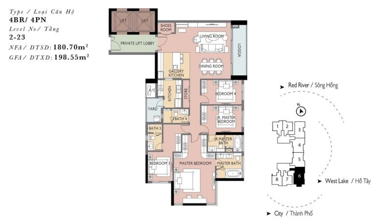 Heritage Westlake | High-end Lake View Apartments For Sale in Tay Ho